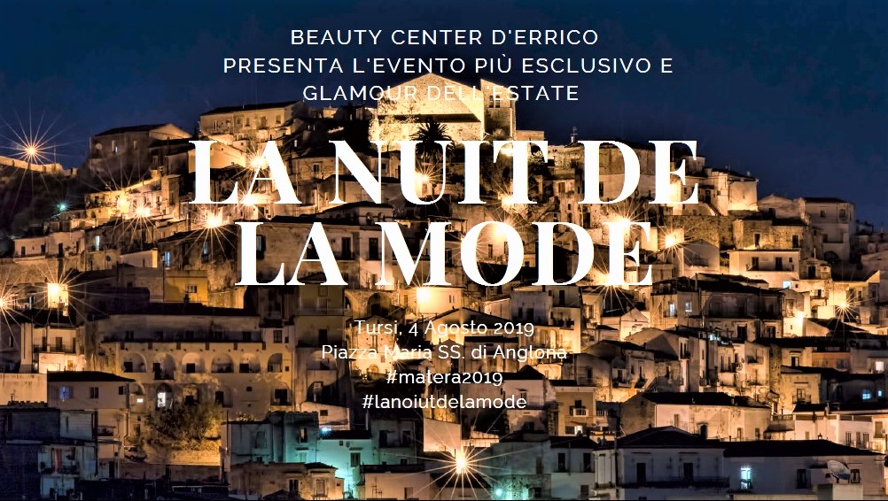 DOMENICA 4 AGOSTO SFILATA GRANDI FIRME LA NUITE DE LA MODE A TURSI ...