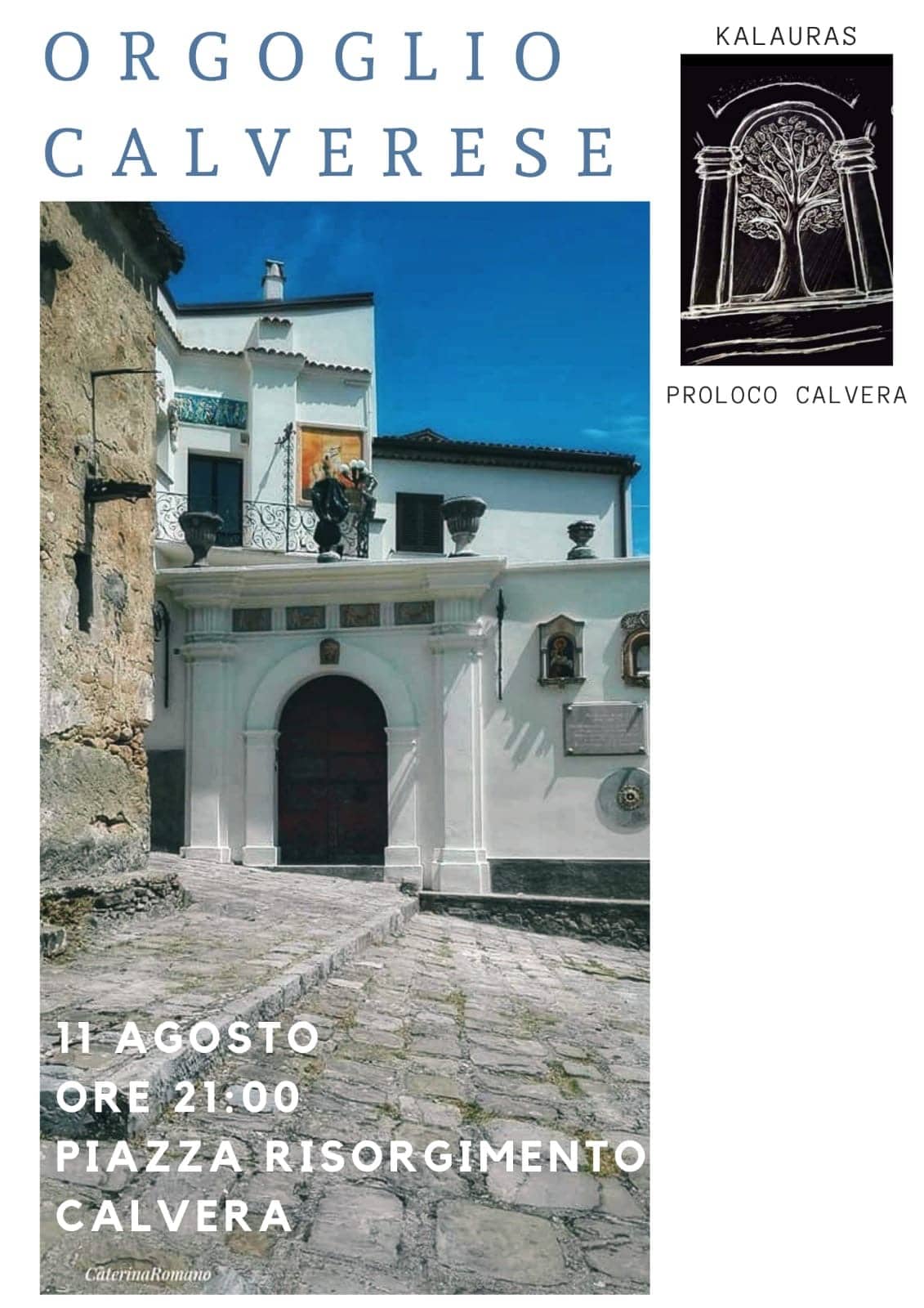 Calvera- è tutto pronto per la terza edizione di “orgoglio Calverese ...