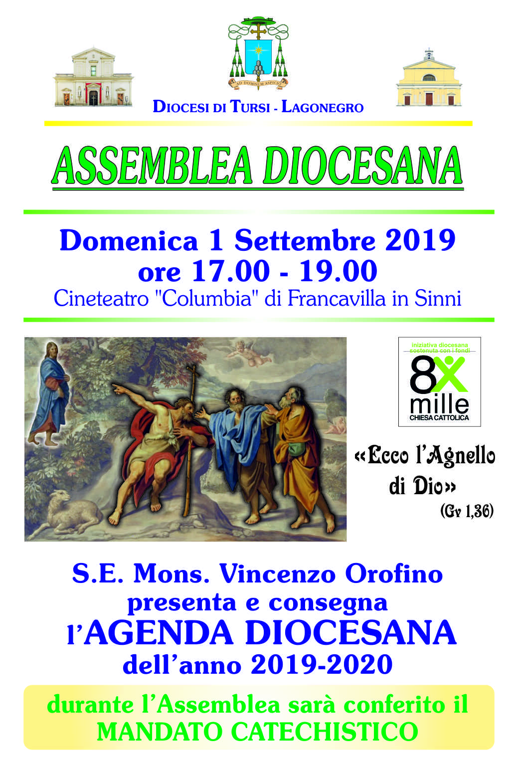ASSEMBLEA DIOCESANA ALL’INIZIO DELL’ANNO PASTORALE 2019-2020 – Radio ...
