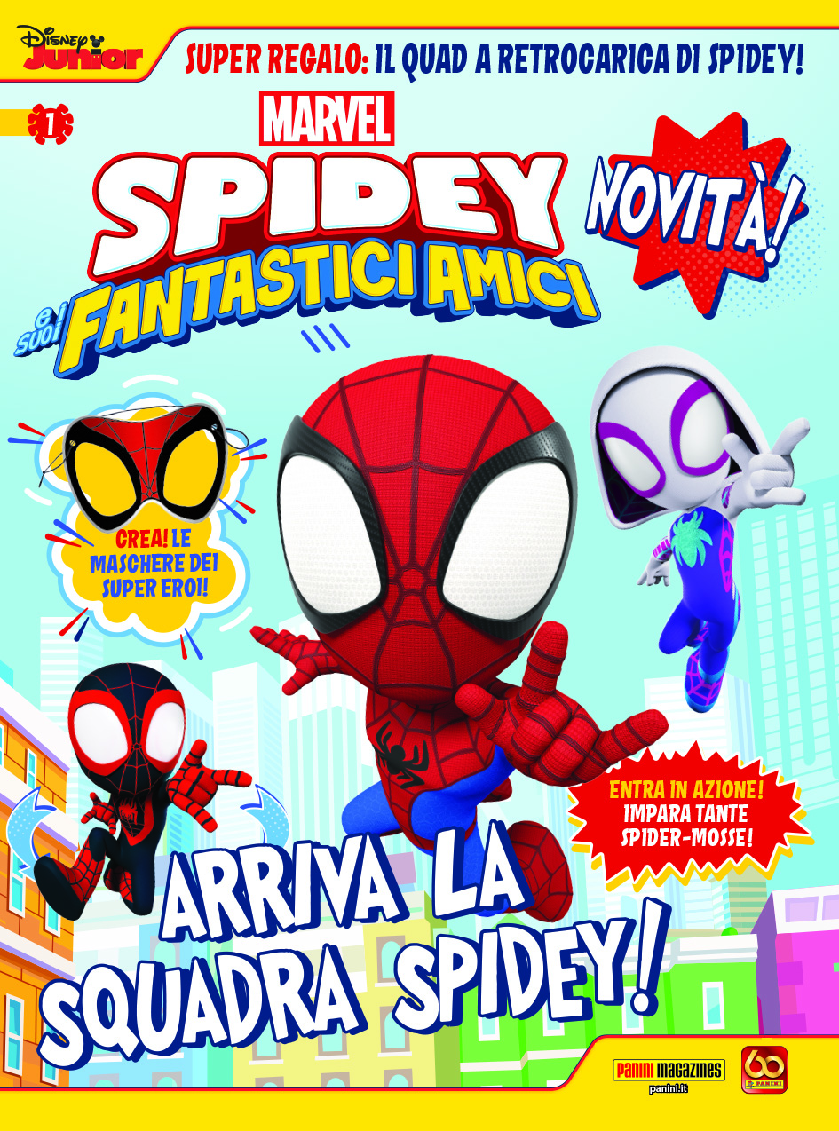 PANINI MAGAZINES ARRIVA IN EDICOLA “SPIDEY E I SUOI FANTASTICI AMICI ...