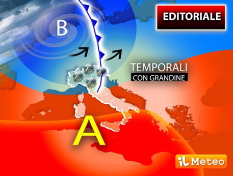 Meteo, tornano i temporali forti con rischio grandine – Radio Senise Centrale