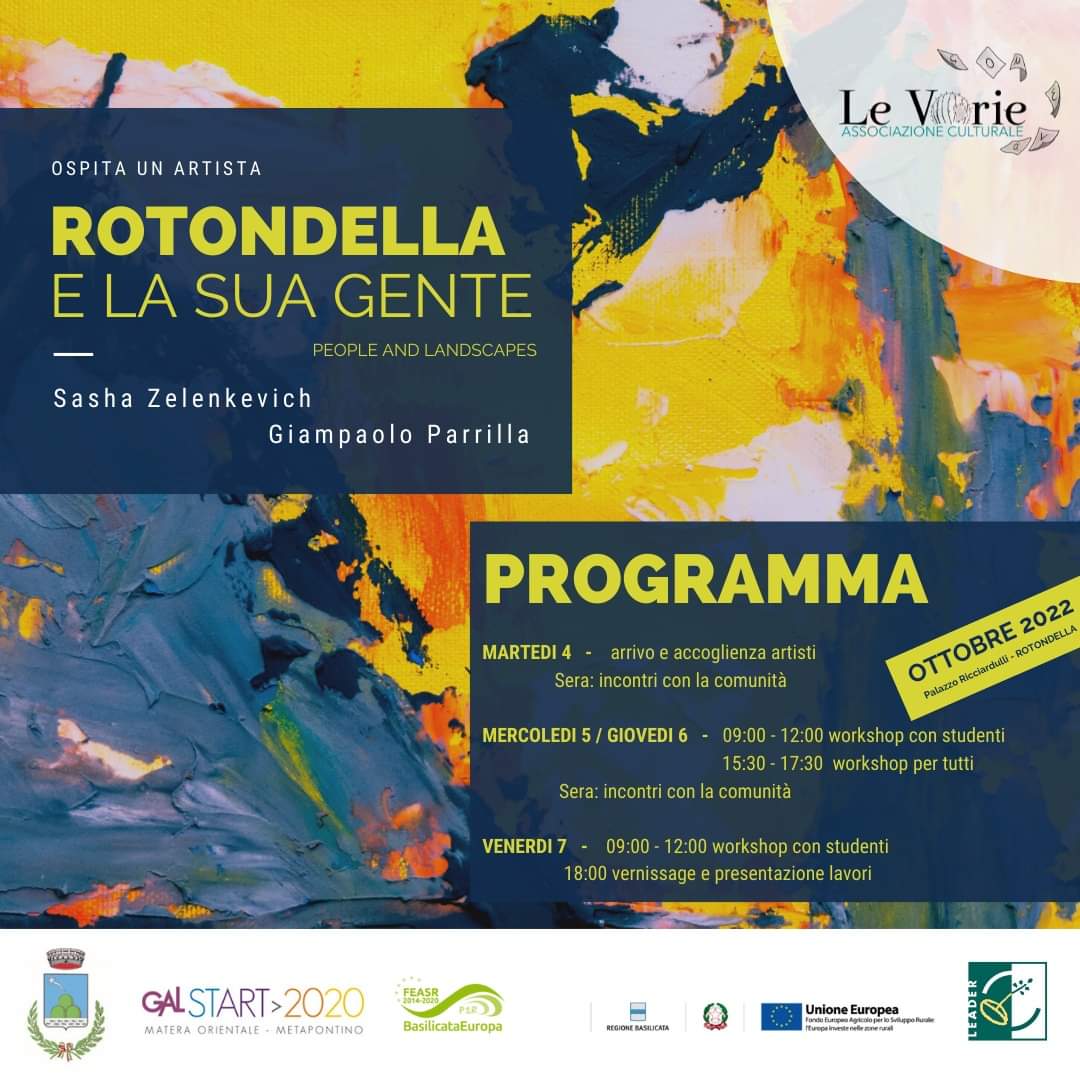 “ROTONDELLA E LA SUA GENTE: PEOPLE AND LANDSCAPES” a cura dell’A.P.S Le ...