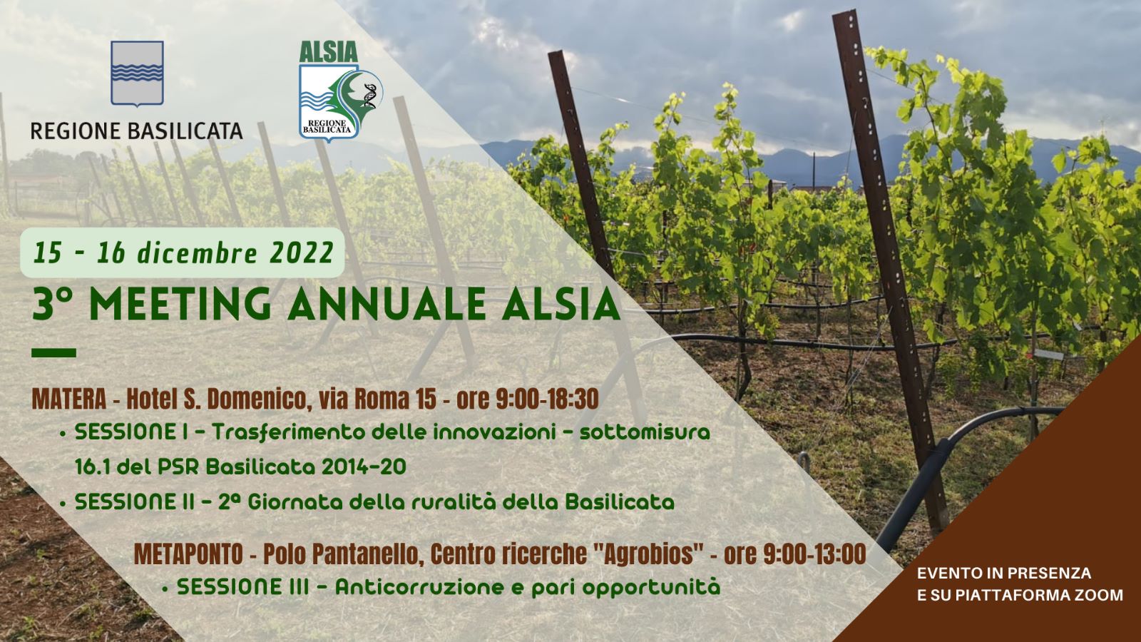 A MATERA E METAPONTO, IL 15 E 16 DICEMBRE, IL 3° MEETING ALSIA – Radio ...