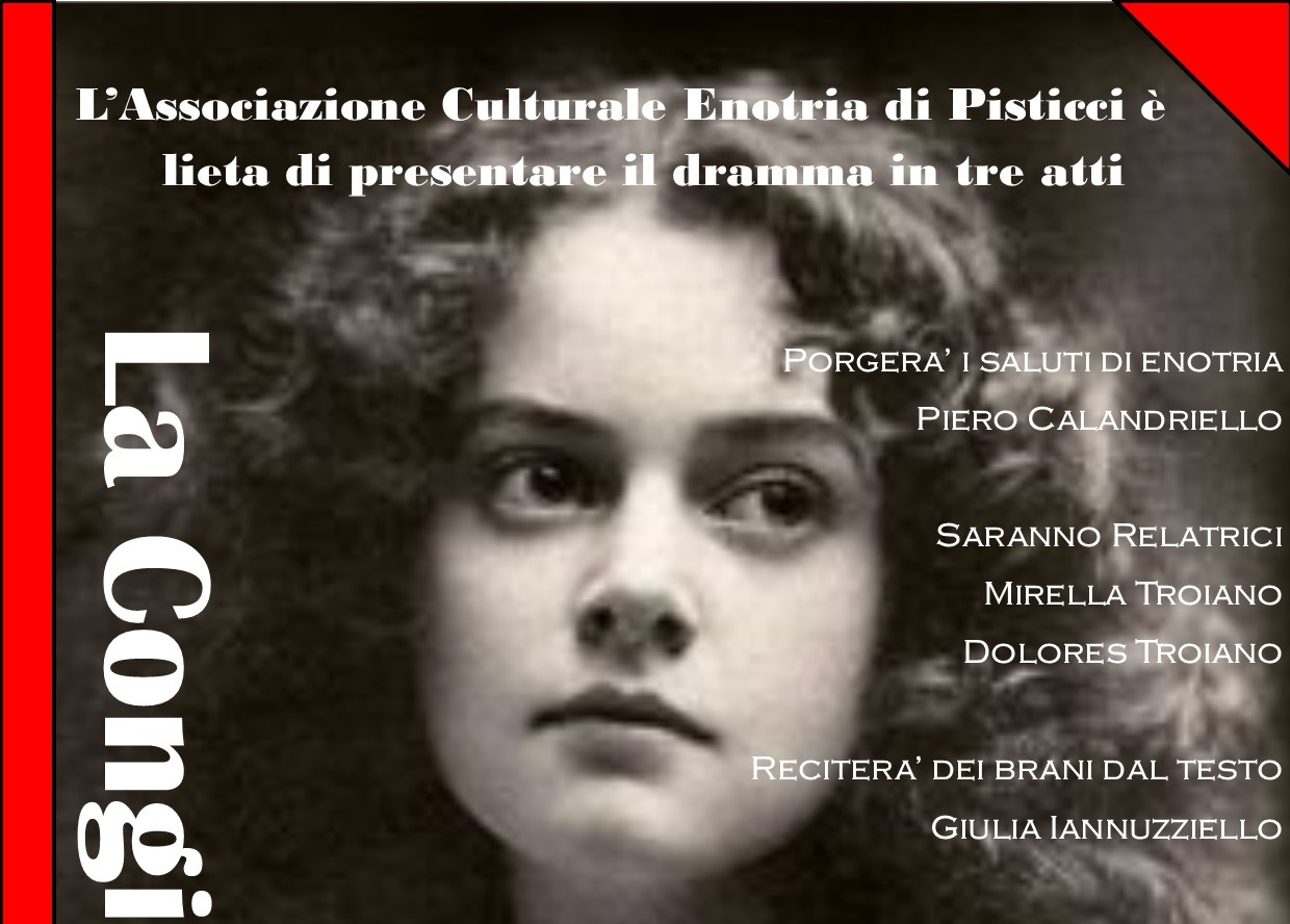 Raffaele Pinto – Presentazione dramma in tre atti ‘La Congiura ...