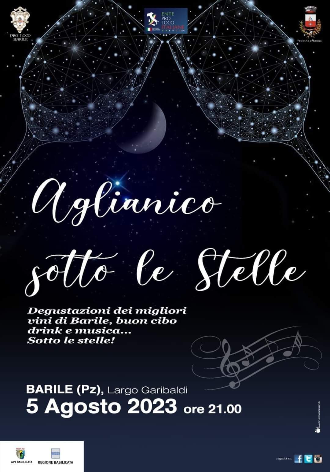 A Barile tutto pronto per Aglianico sotto le stelle – Radio Senise Centrale