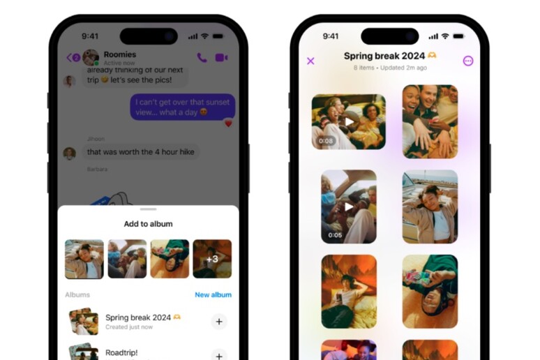 Messenger, ecco gli album condivisi e le foto in alta definizione ...