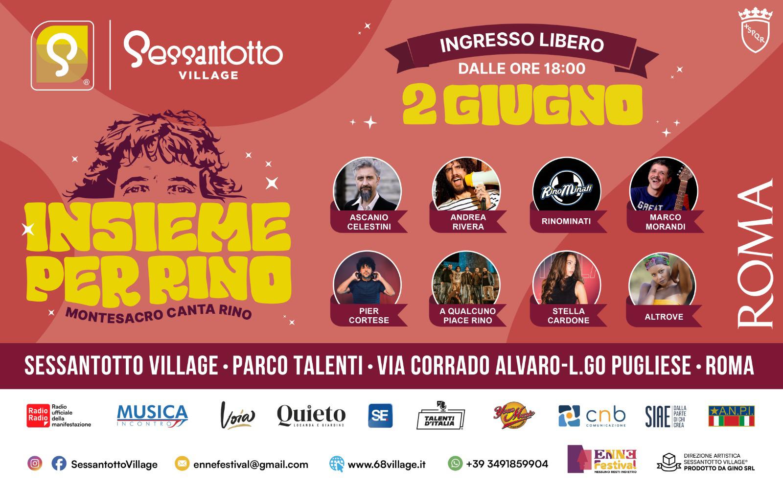 Torna il Sessantotto Village a Parco Talenti (Roma) dall’1 giugno al 18 ...
